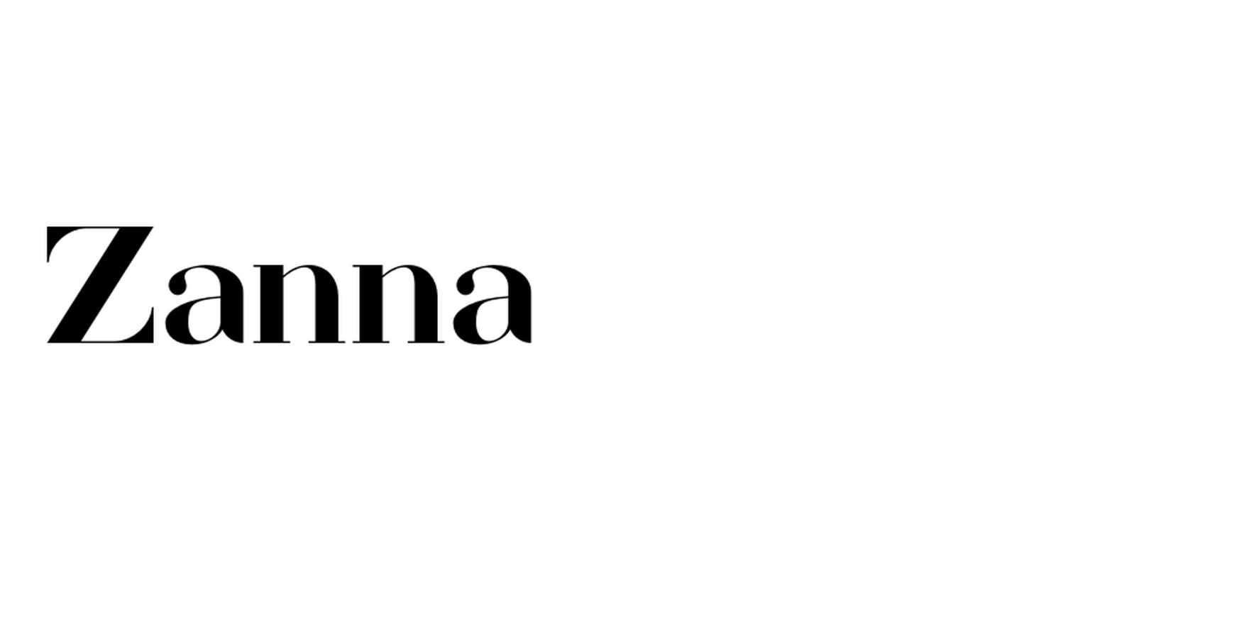 Zanna in use - Fonts In Use