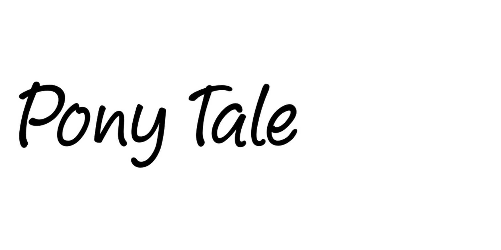 Pony Tale in use - Fonts In Use