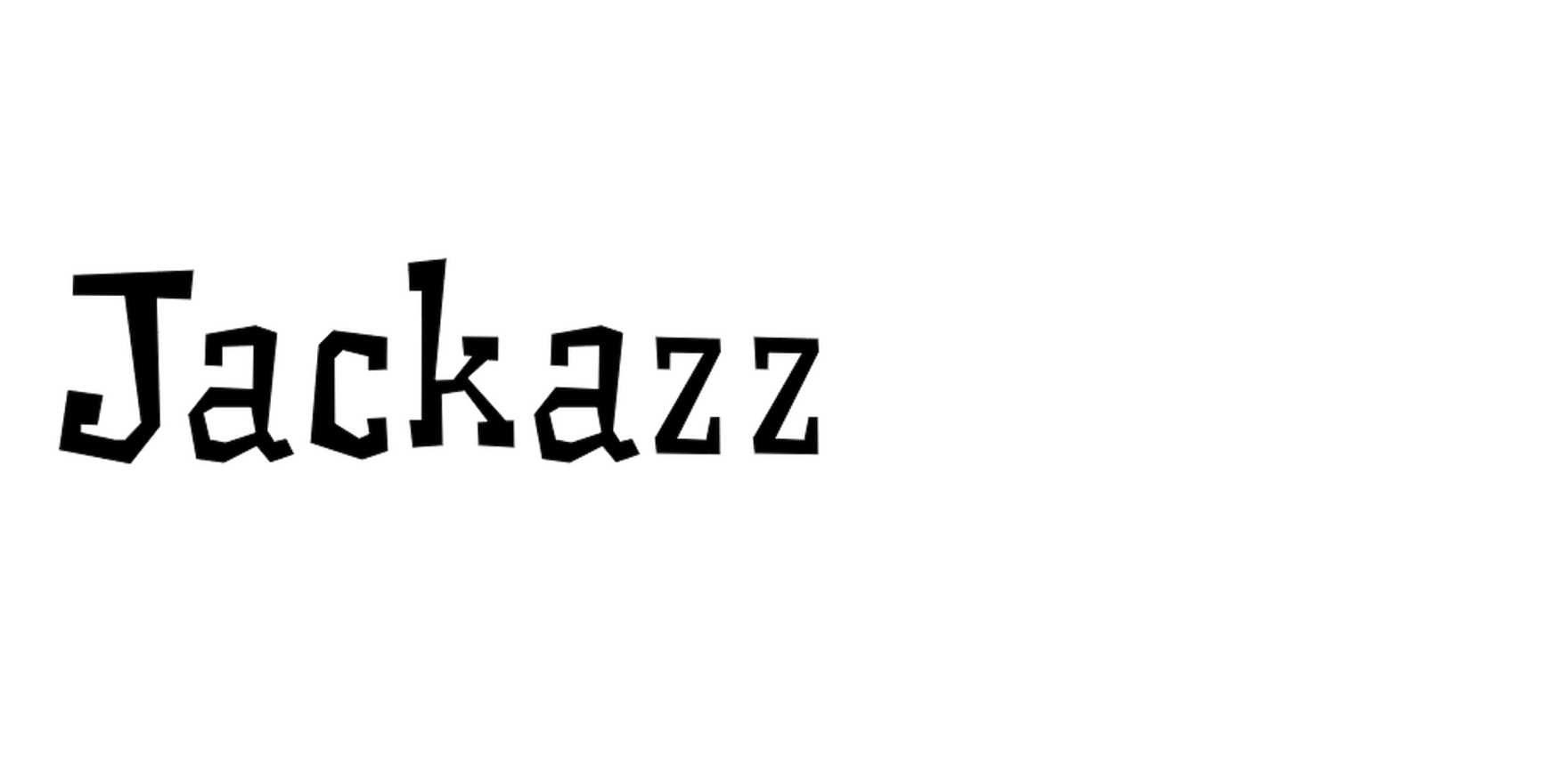 Jackazz in use - Fonts In Use