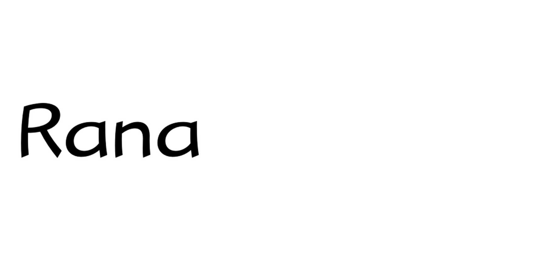 Rana in use - Fonts In Use