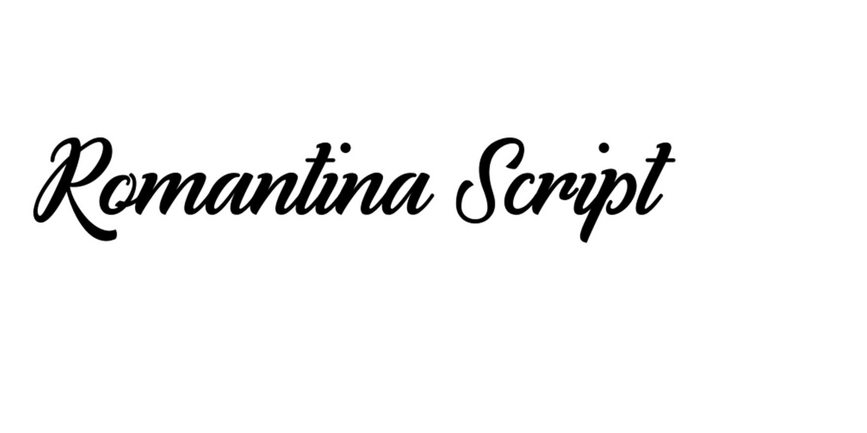 Romantina Script in use - Fonts In Use