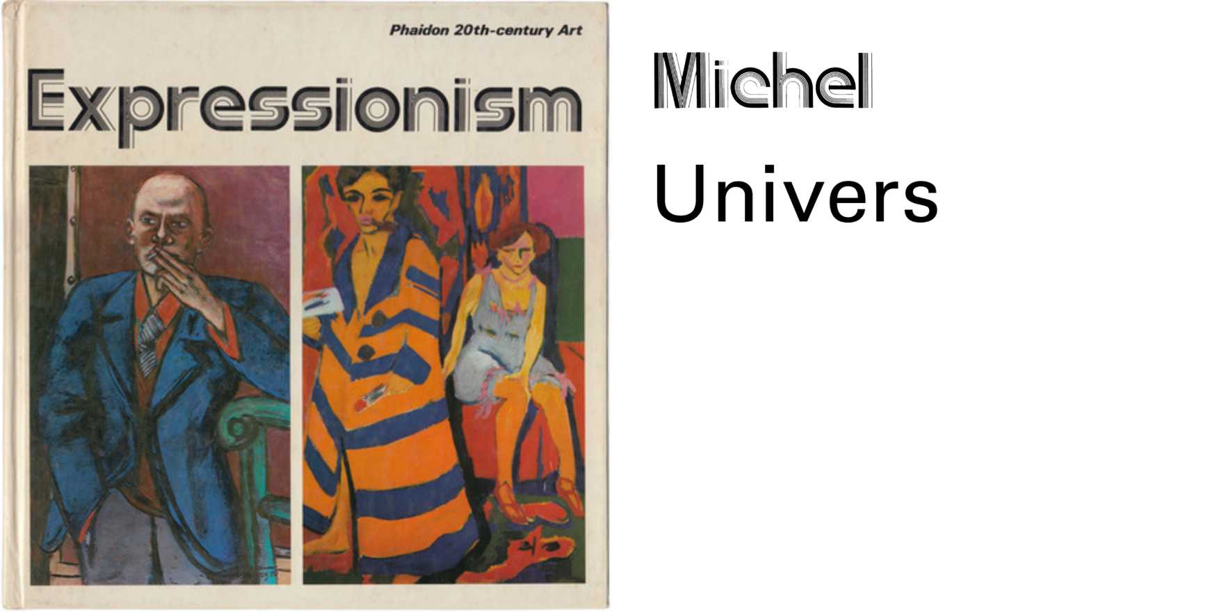 Phaidon 20th-century Art: Expressionism - Fonts In Use