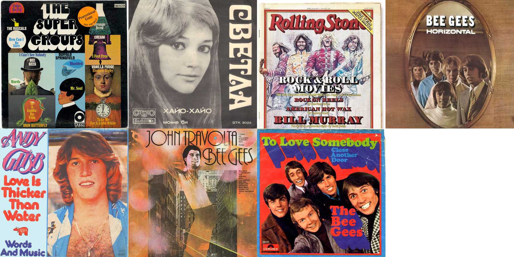 Bee Gees - Fonts In Use