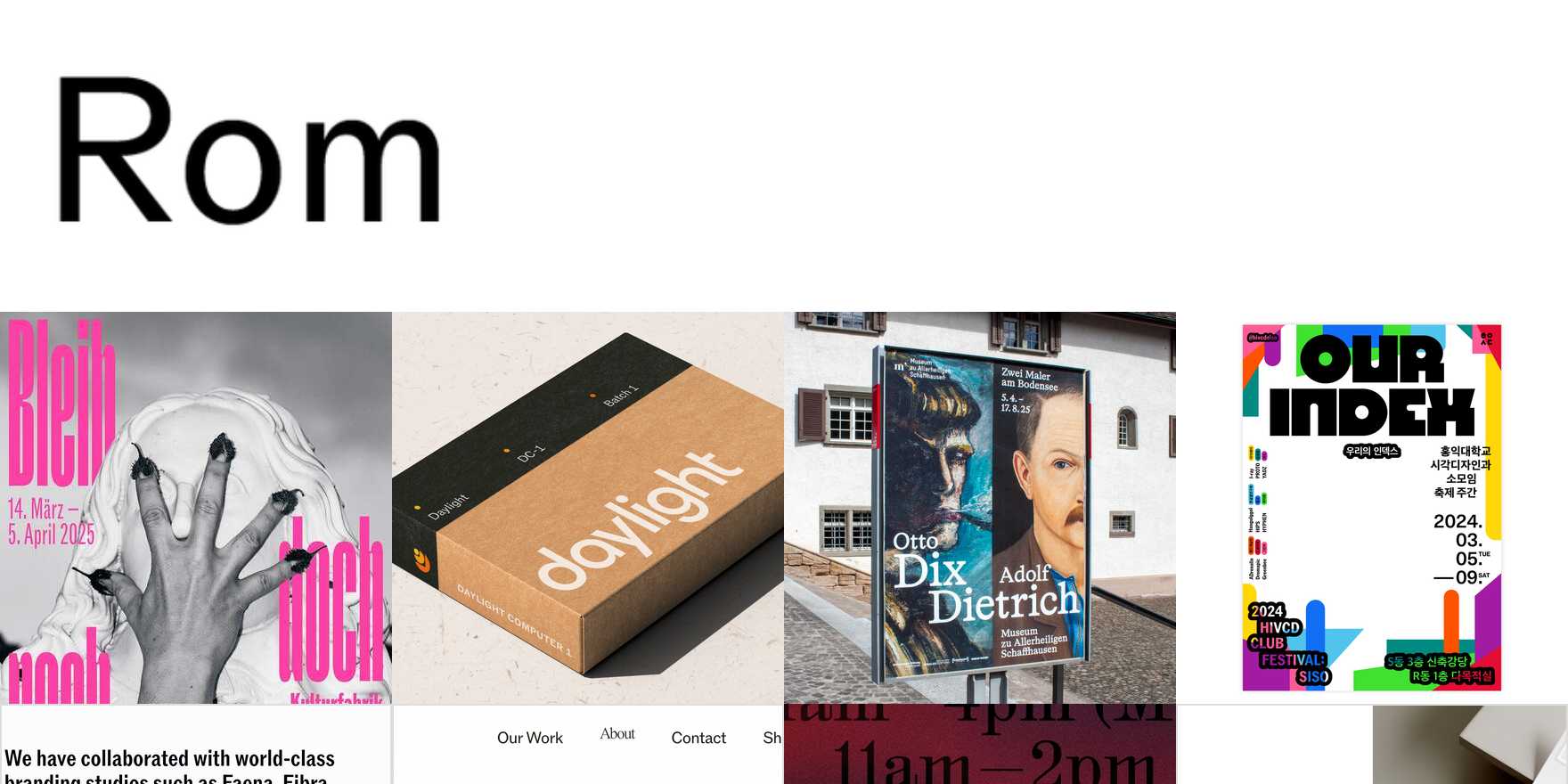 ABC Rom in use - Fonts In Use