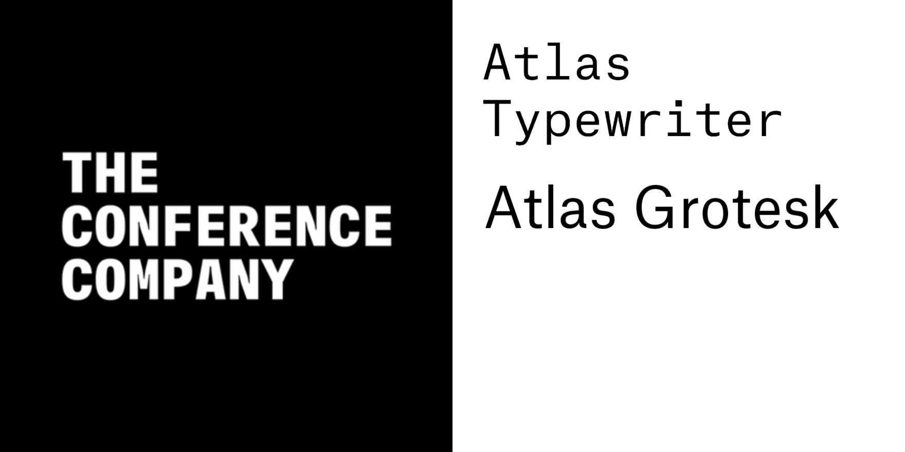 The Conference Company - Fonts In Use