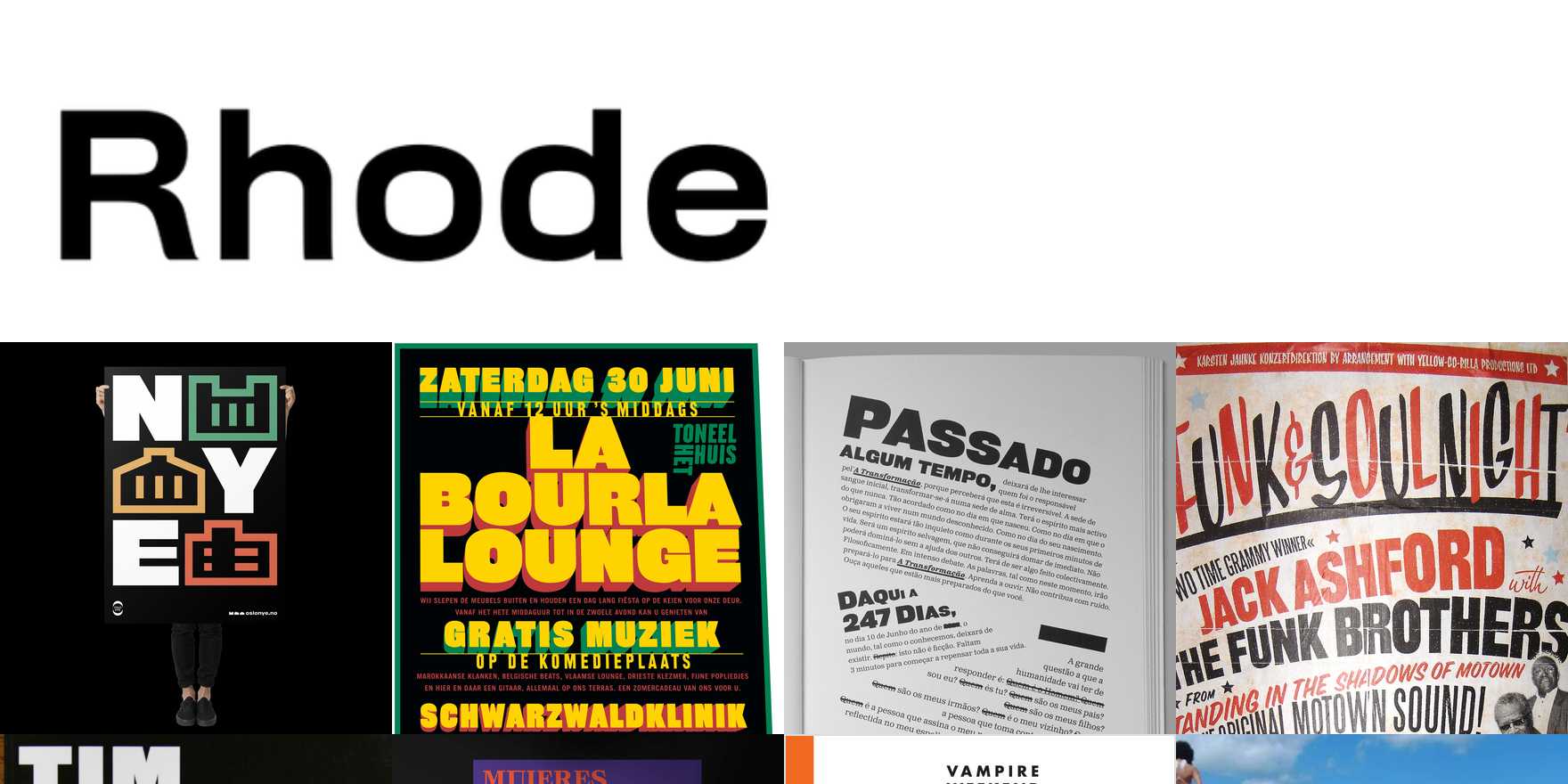 Rhode in use - Fonts In Use