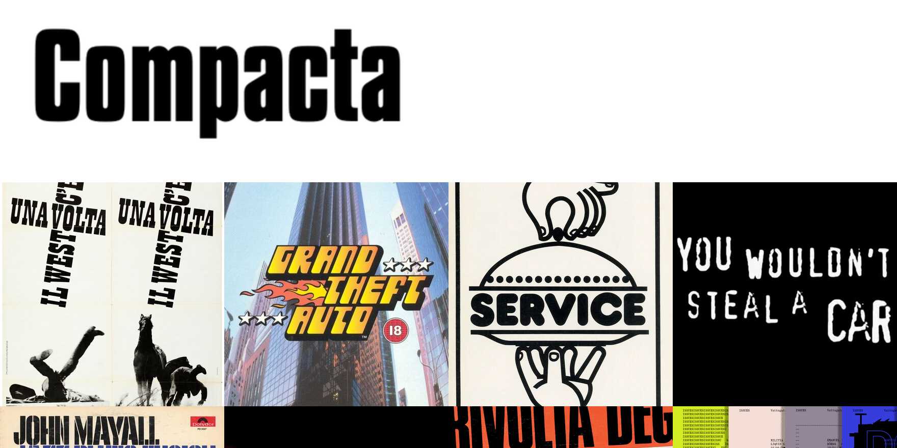 Compacta in use - Fonts In Use