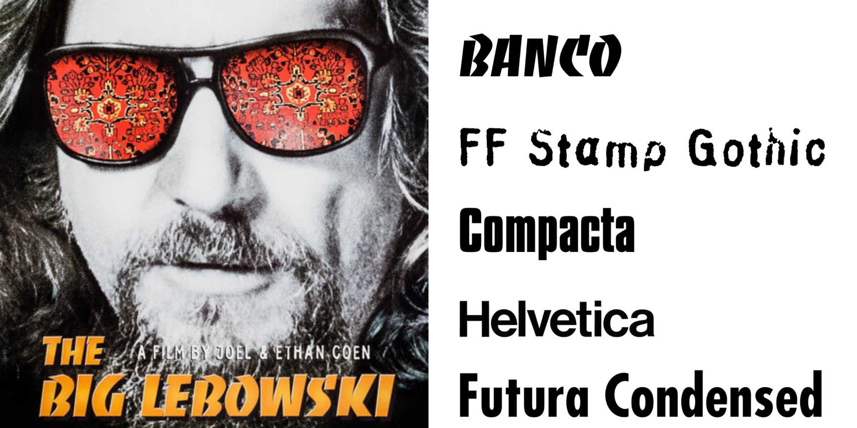 The Big Lebowski Original Poster