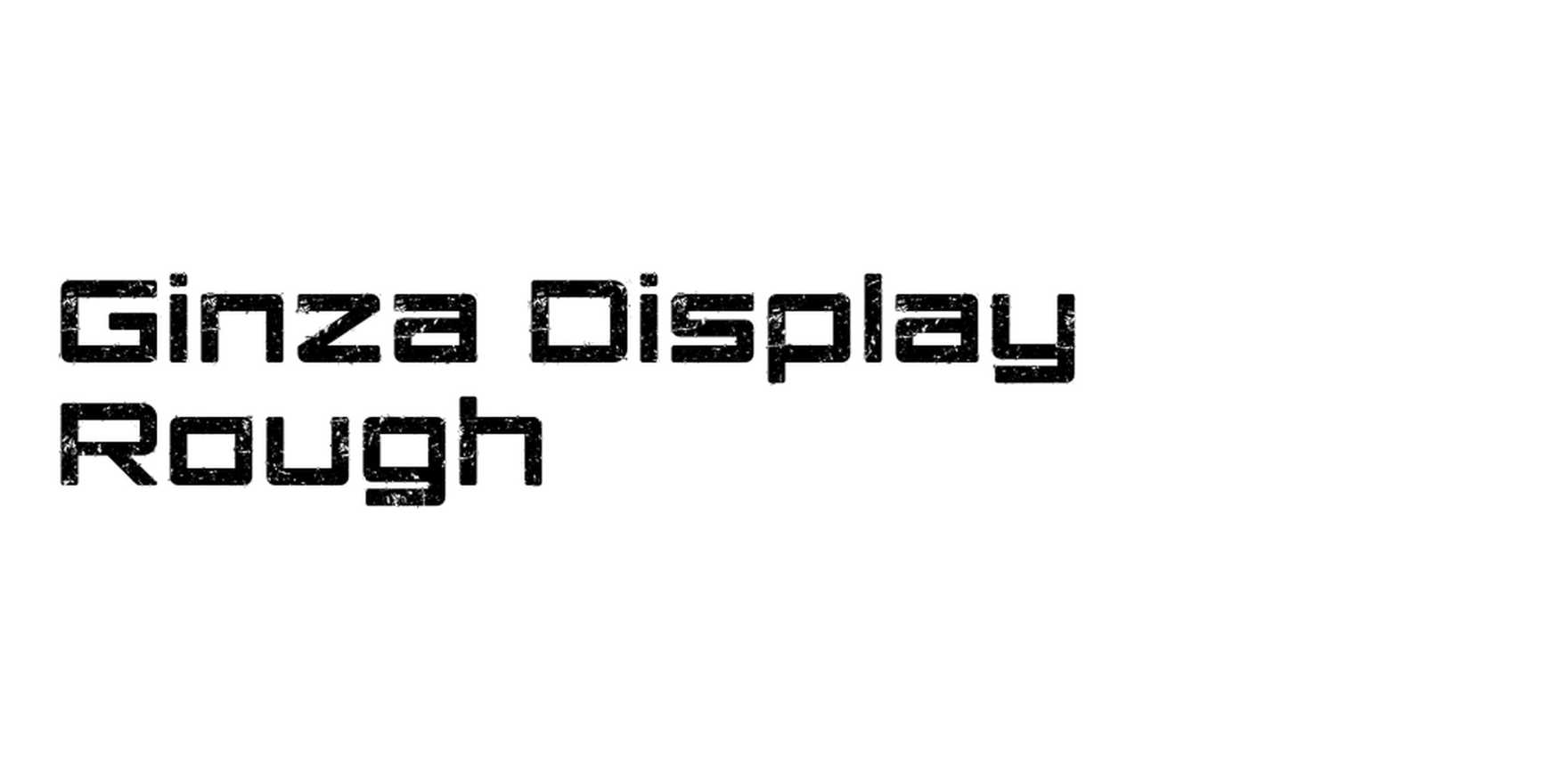 Ginza Display Rough in use - Fonts In Use