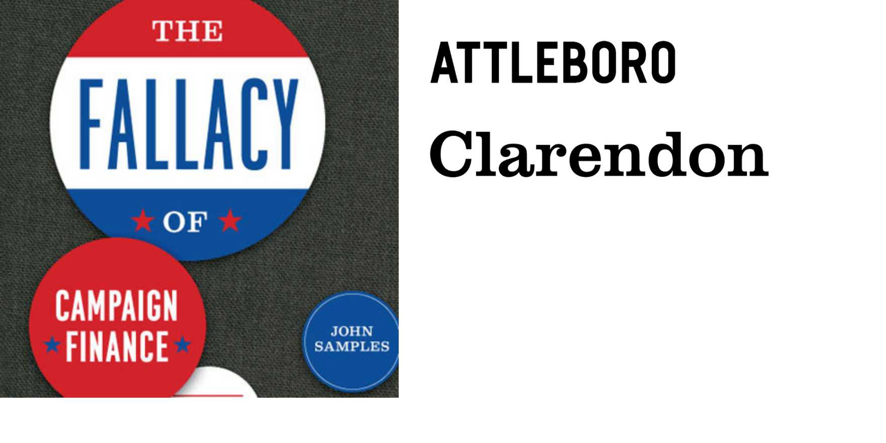 The Fallacy of Campaign Finance Reform - Fonts In Use