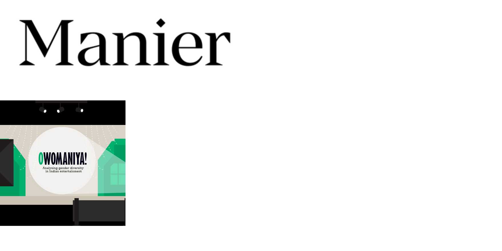 Manier in use - Fonts In Use