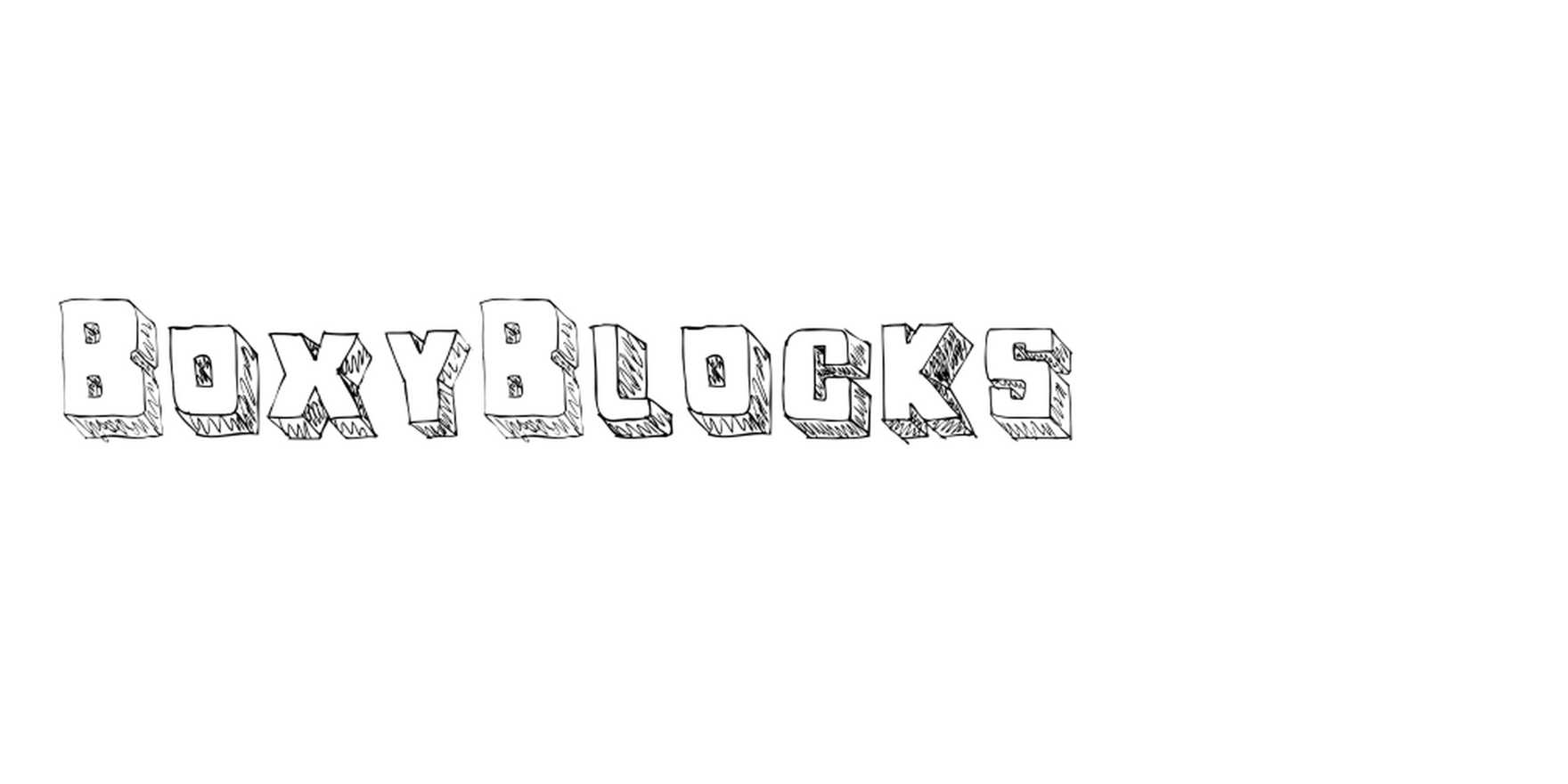 BoxyBlocks in use - Fonts In Use