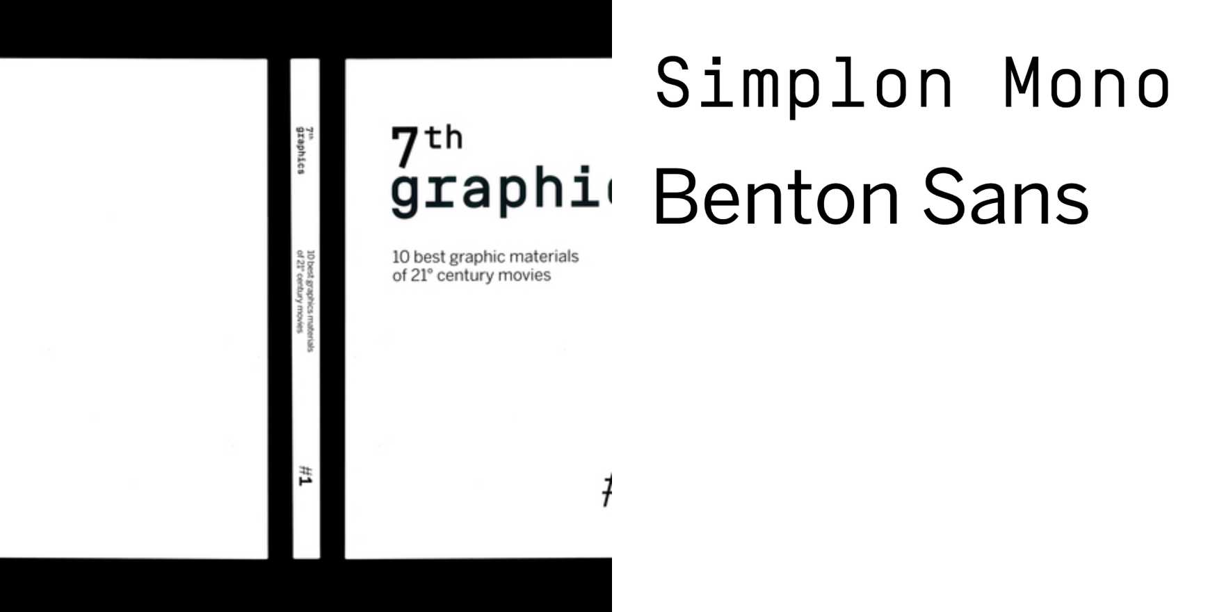 7th graphics - Fonts In Use