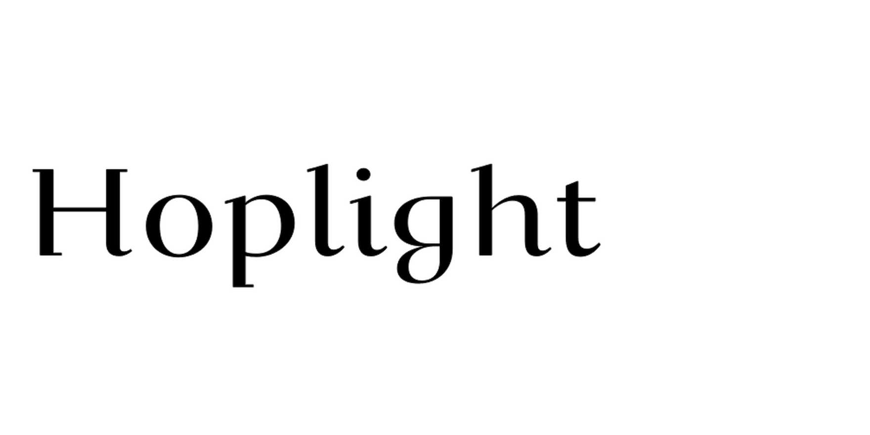 Hoplight in use - Fonts In Use