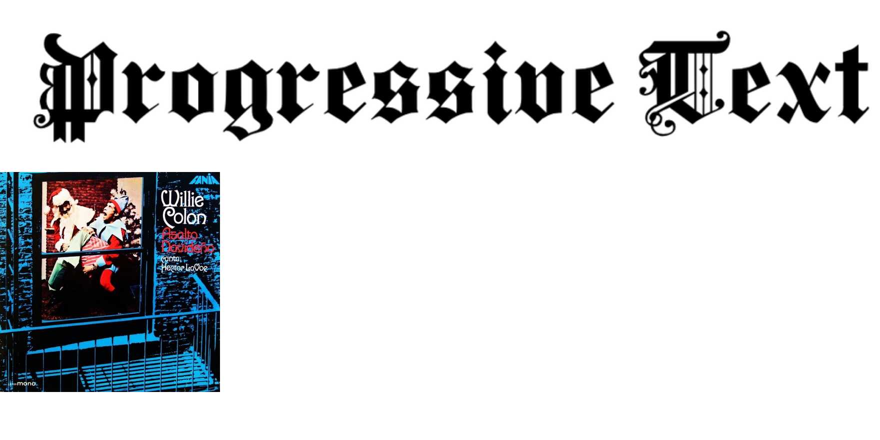 Progressive Text (Steffmann) in use - Fonts In Use