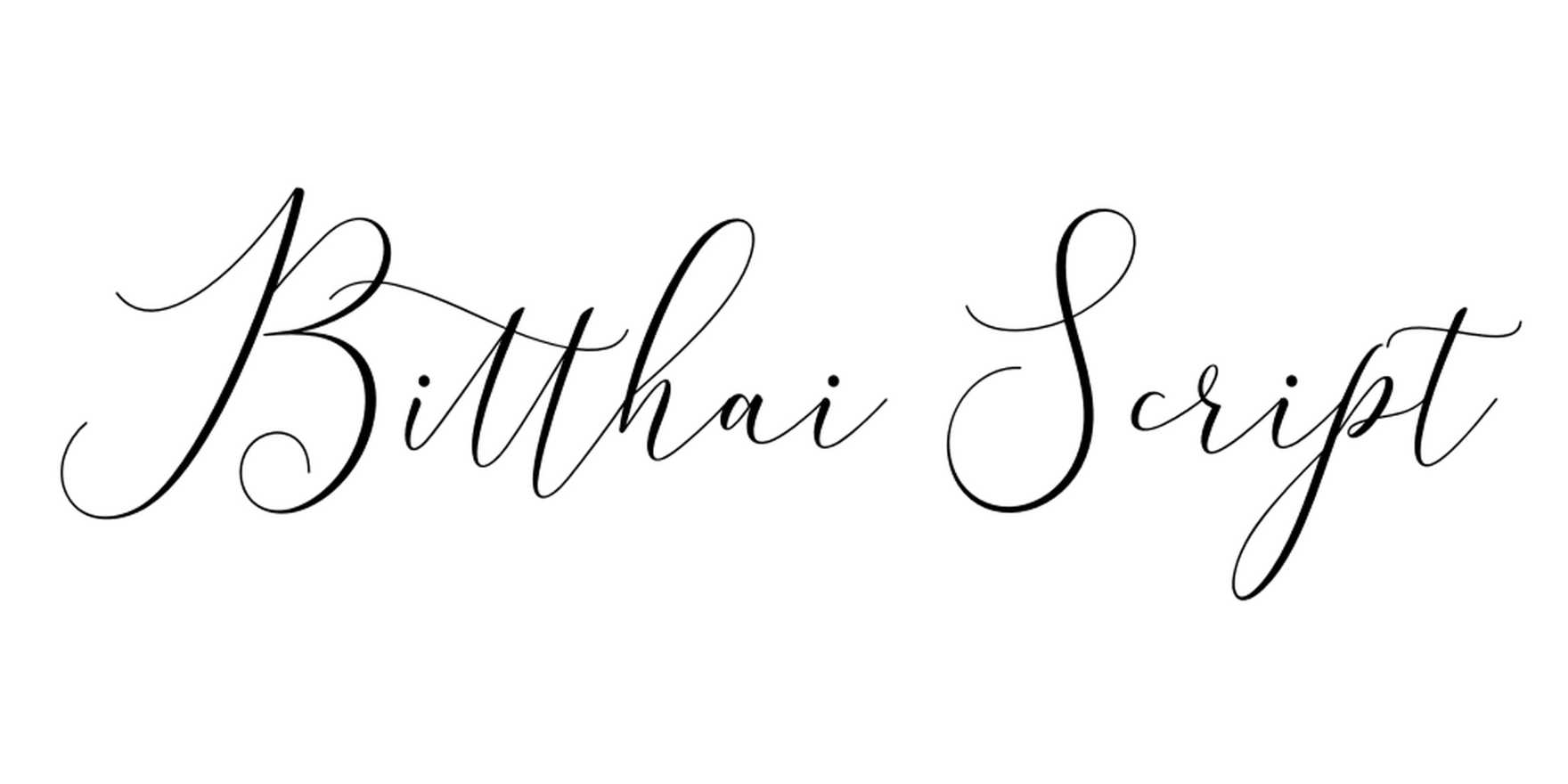 Bitthai Script in use - Fonts In Use