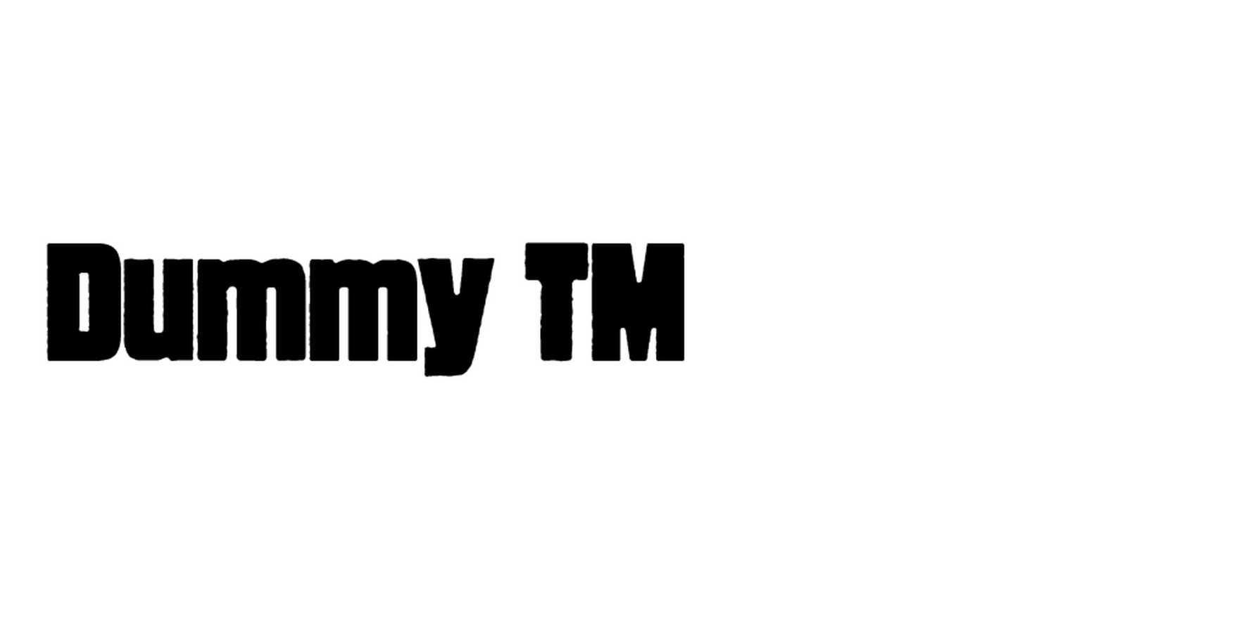 Dummy TM in use - Fonts In Use