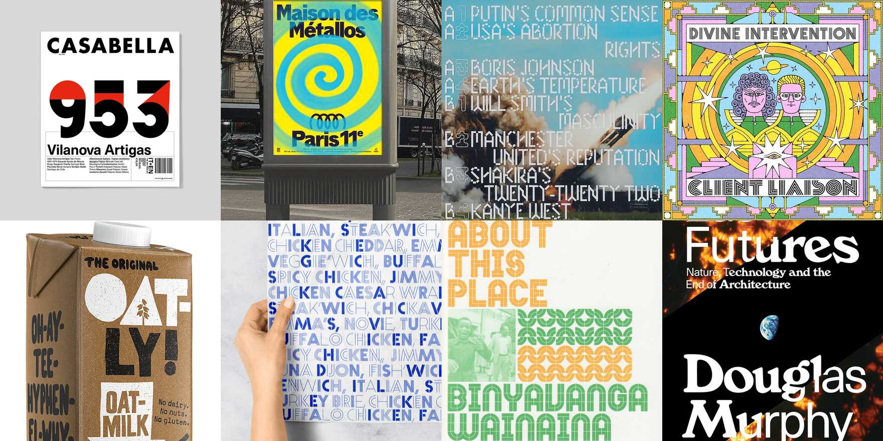 Cornel Windlin - Fonts In Use