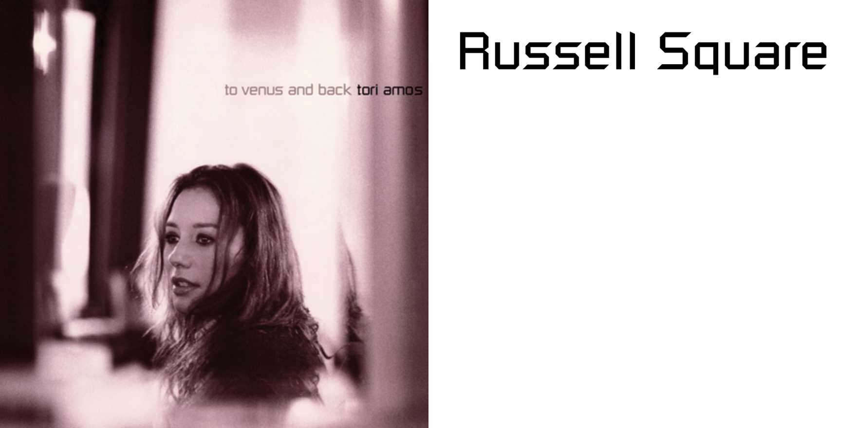 Tori Amos – To Venus and Back album art - Fonts In Use