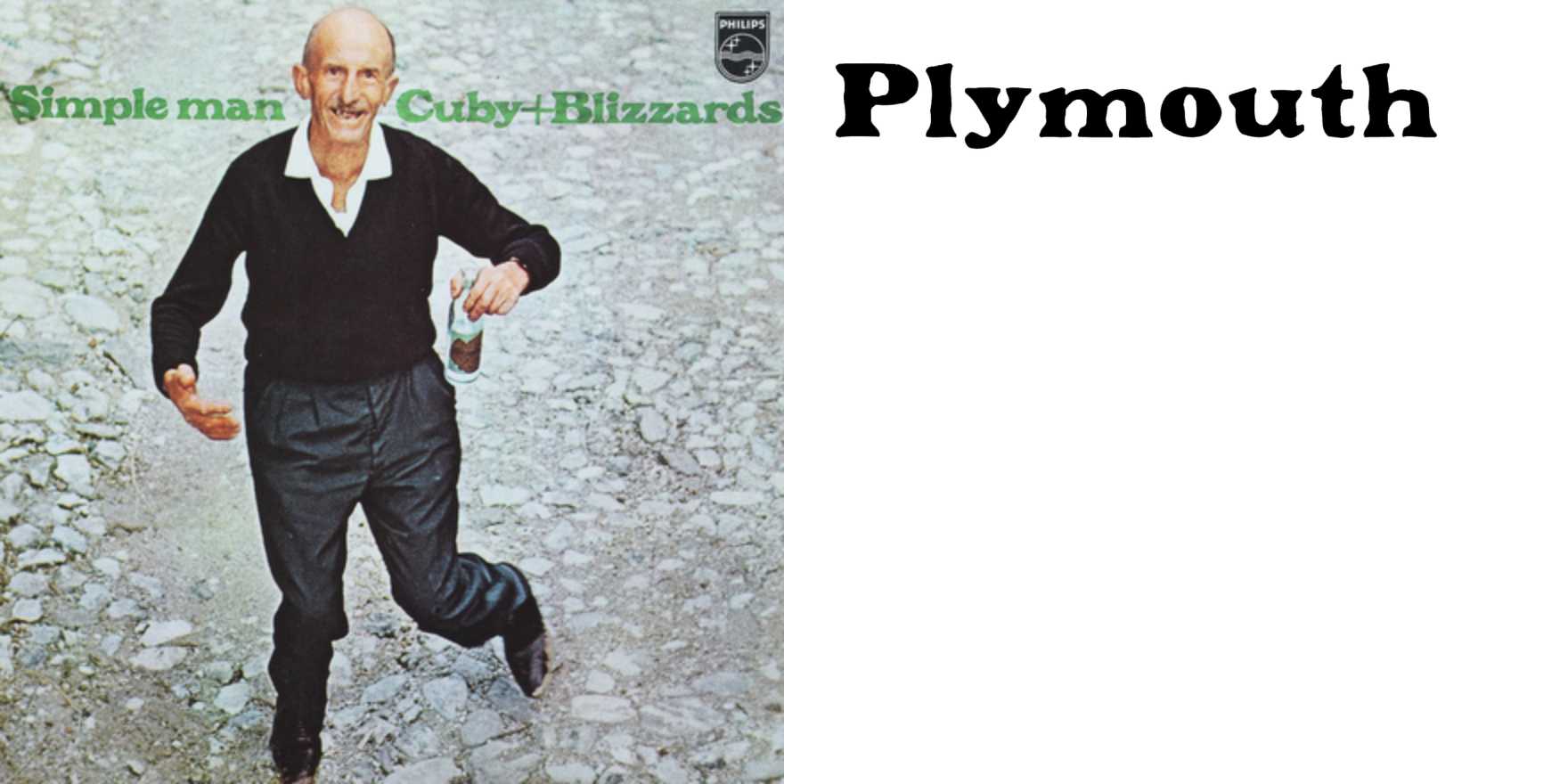 Cuby + Blizzards – Simple Man album cover - Fonts In Use