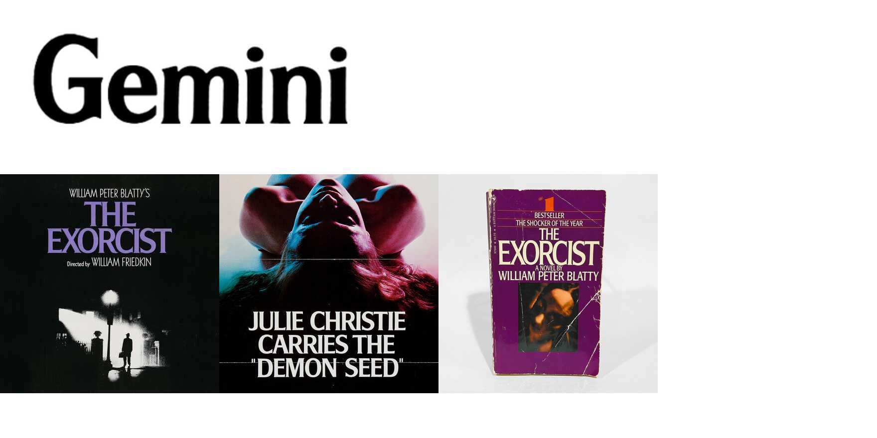 Gemini in use - Fonts In Use