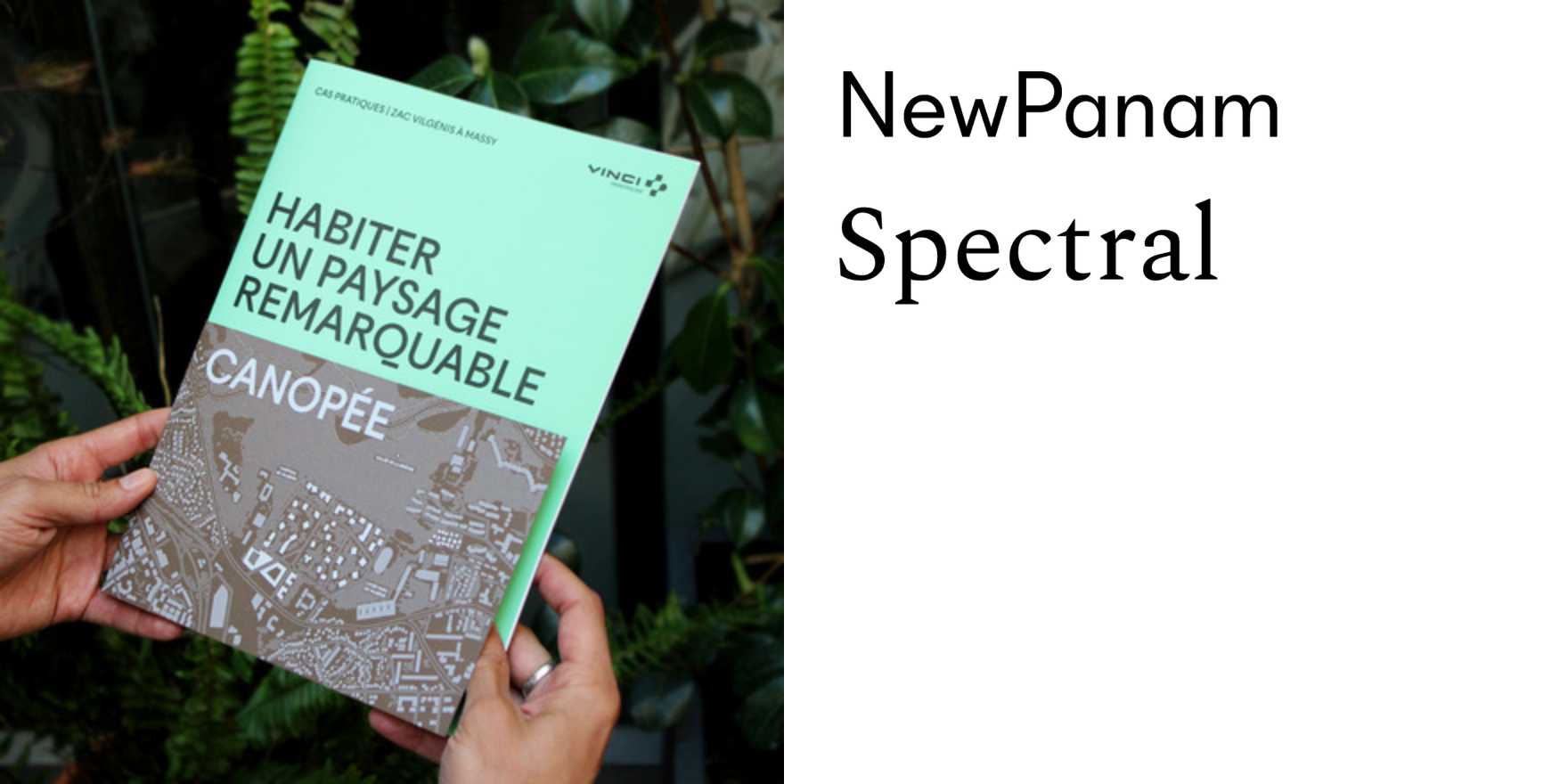 Habiter Un Paysage Remarquable – Canopée - Fonts In Use