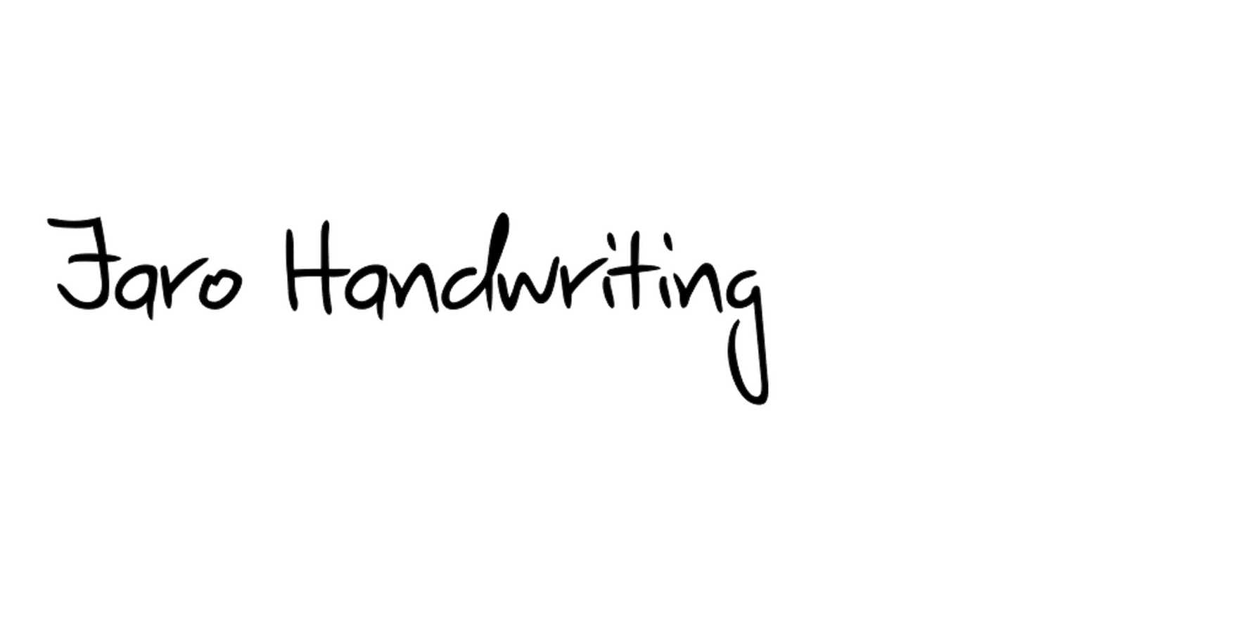 Jaro Handwriting in use - Fonts In Use