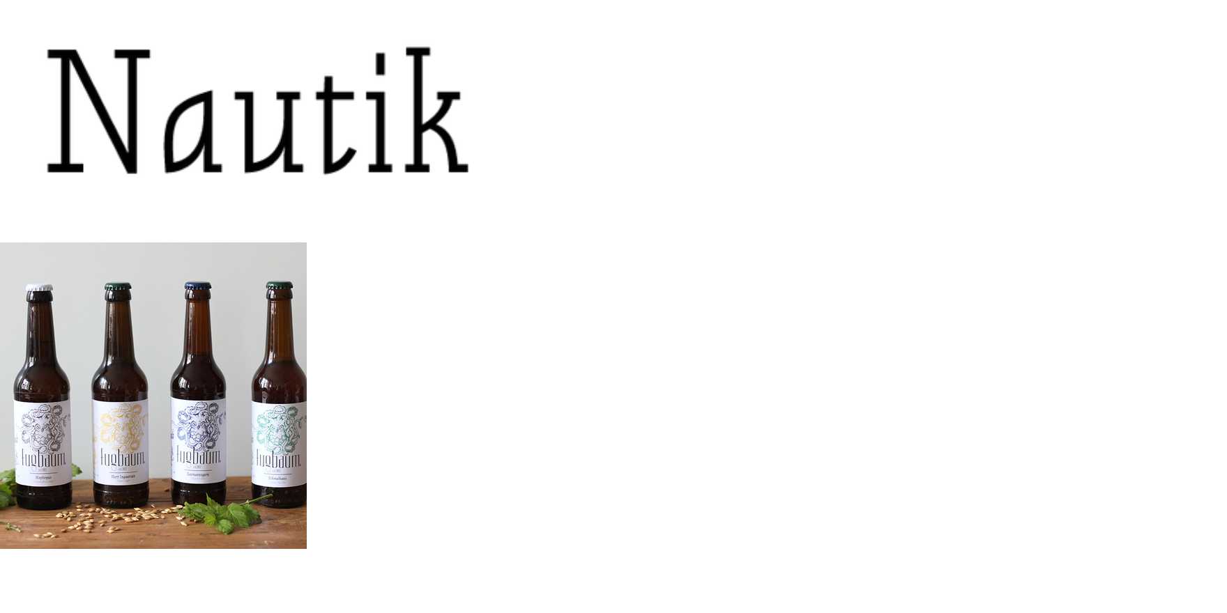 Nautik in use - Fonts In Use