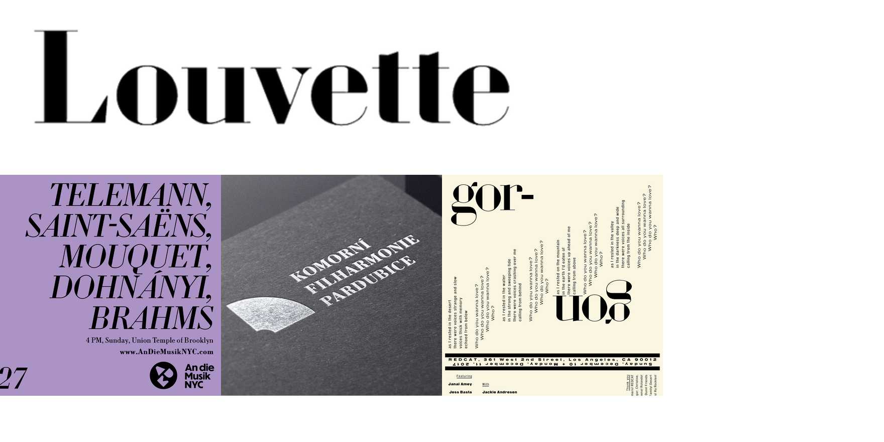 Louvette in use - Fonts In Use