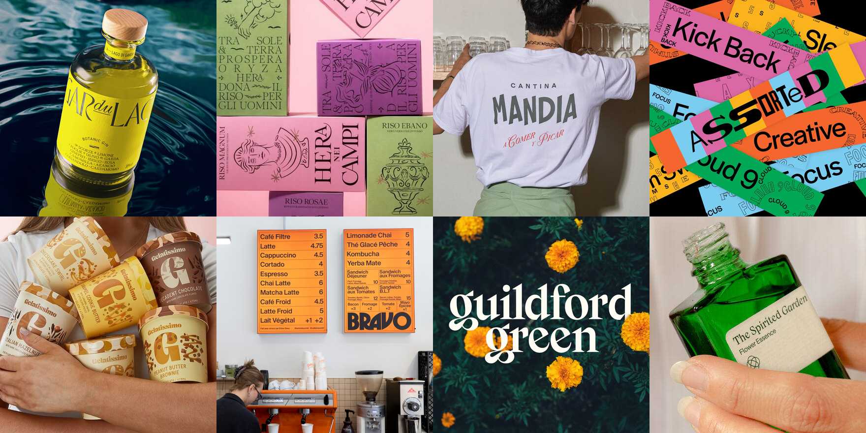 Packaging Design - Fonts In Use