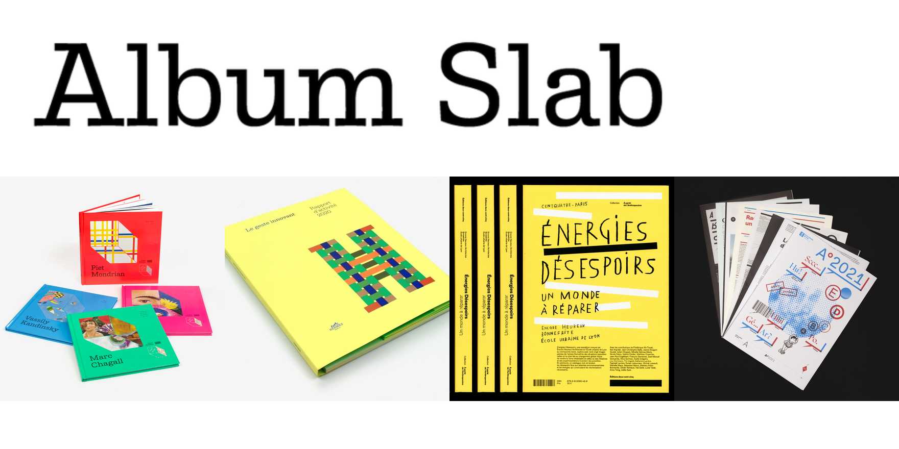 Album Slab in use - Fonts In Use