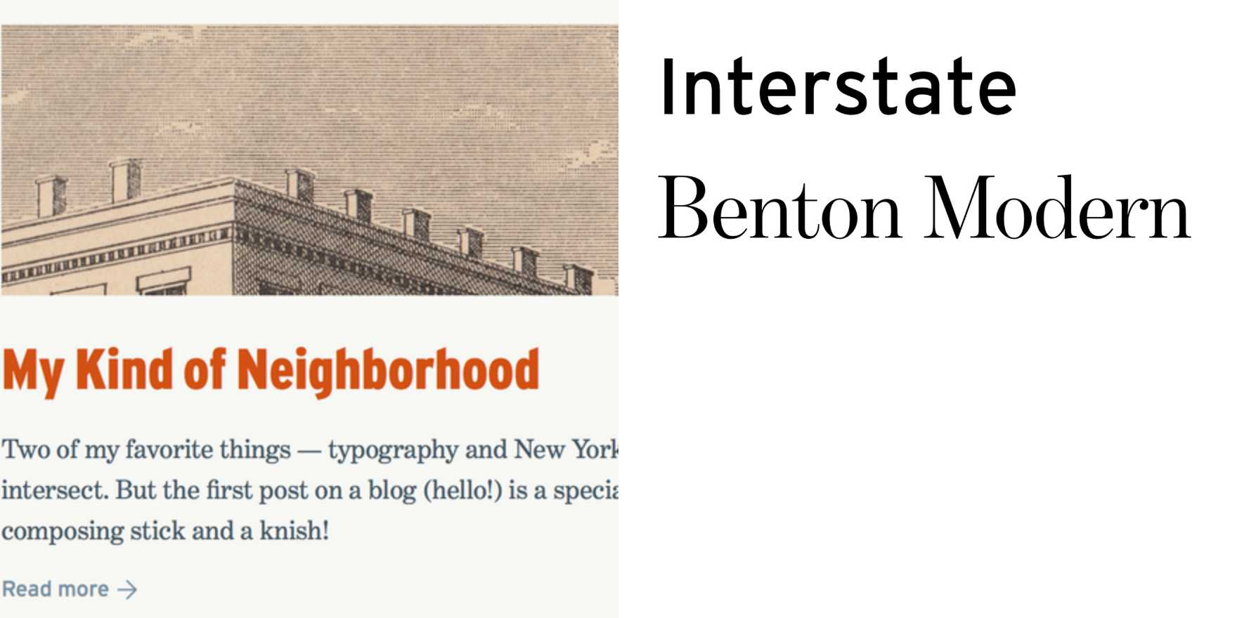 Tobias Frere-Jones website - Fonts In Use