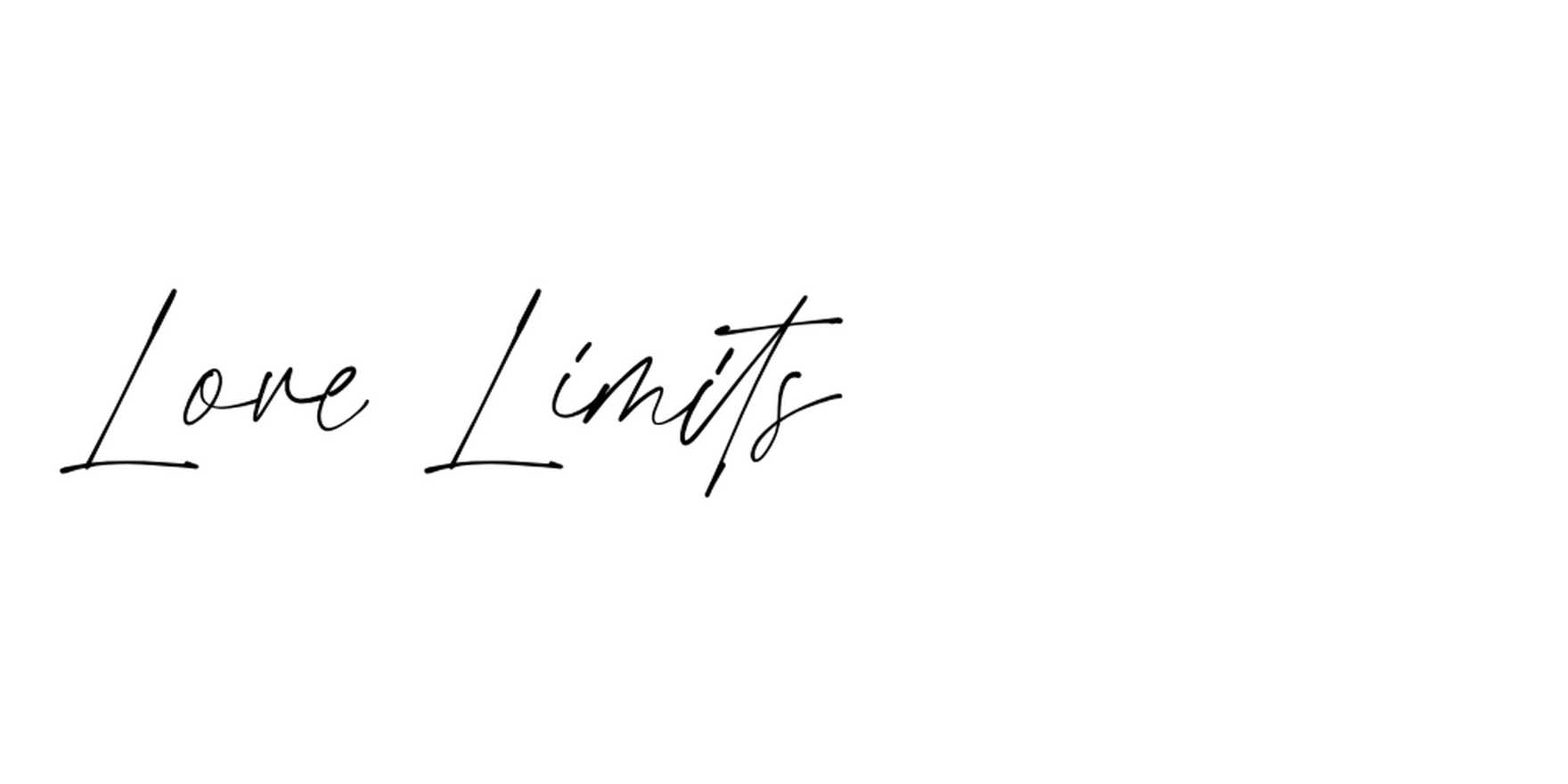 Love Limits in use - Fonts In Use