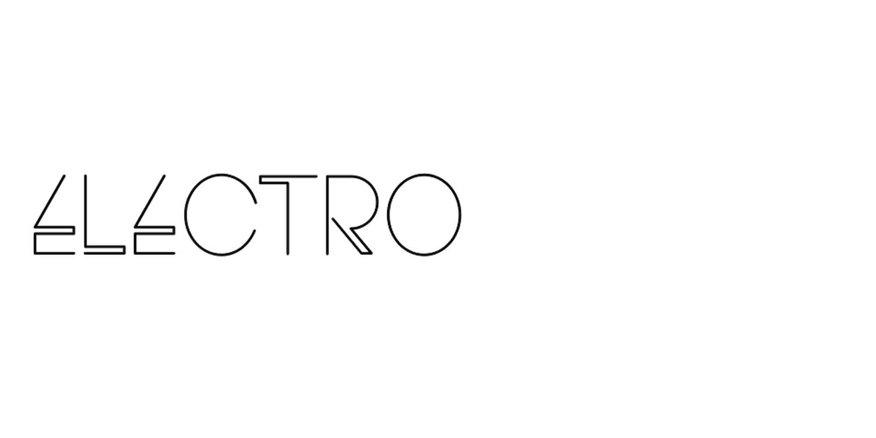 Electro in use - Fonts In Use