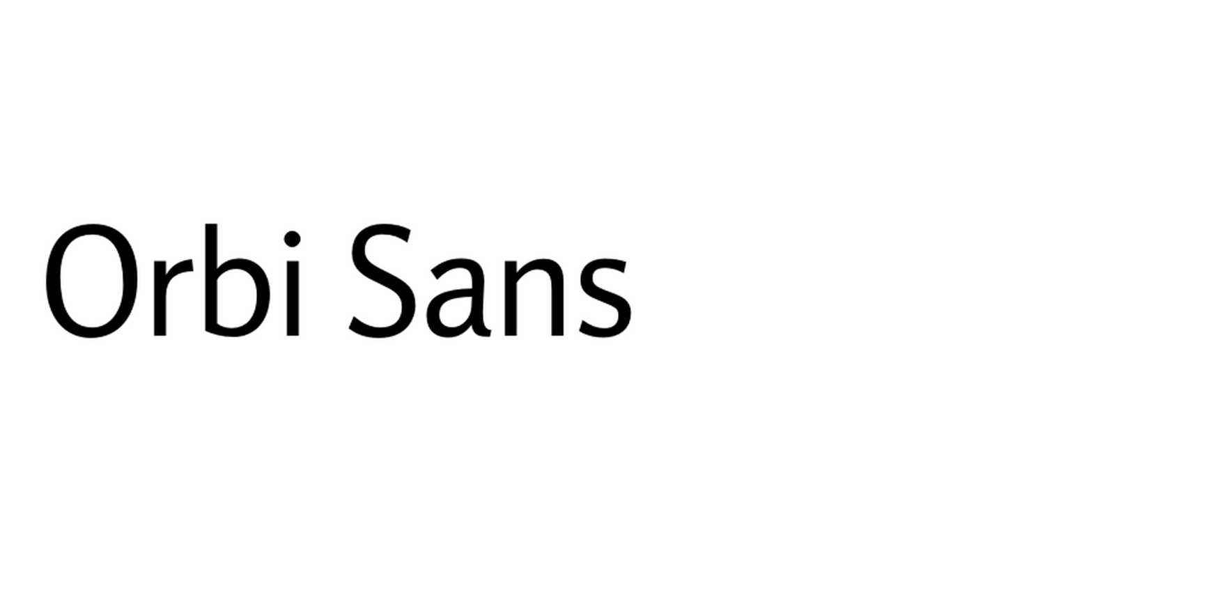 Orbi Sans in use - Fonts In Use