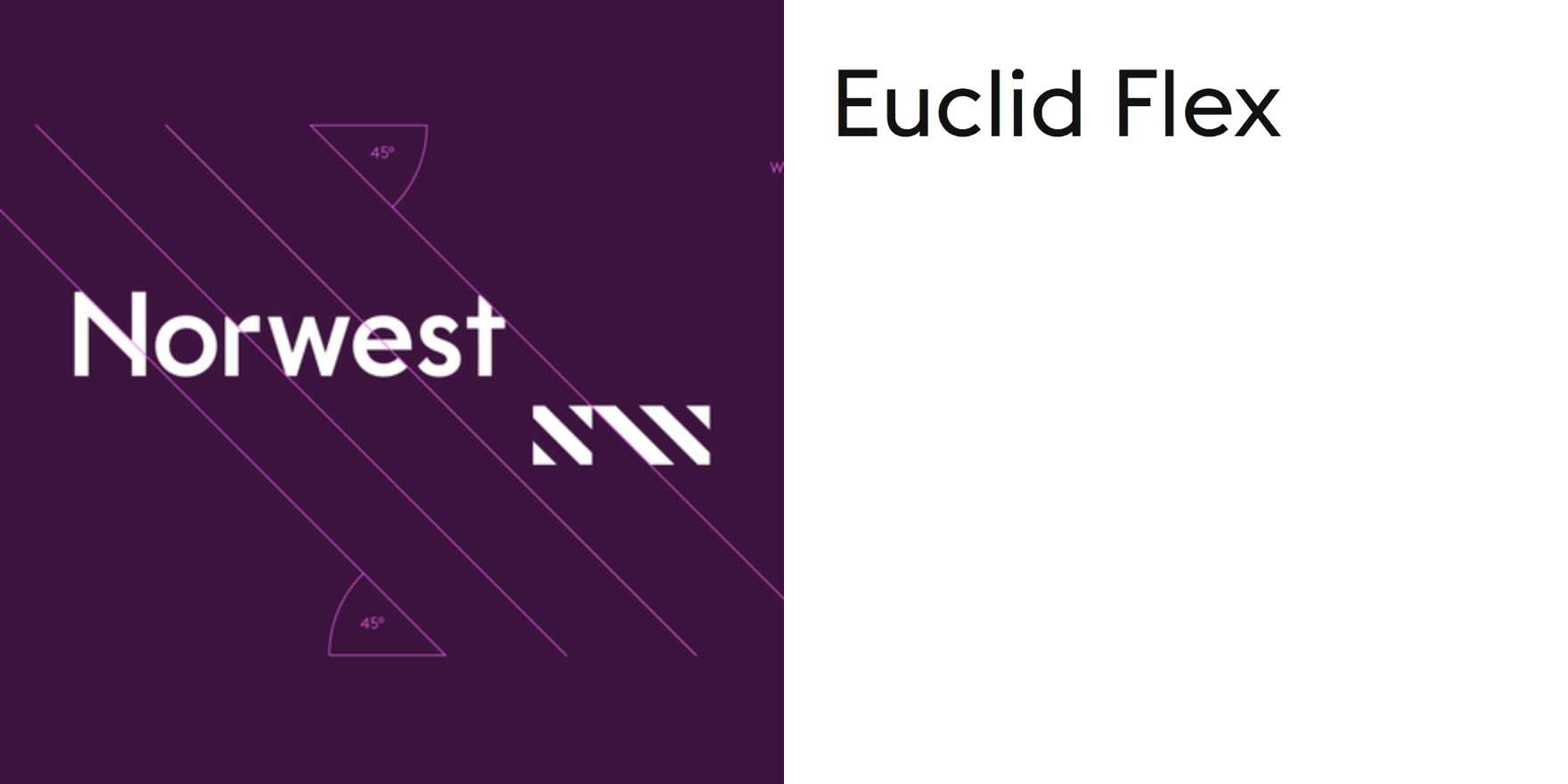 Norwest - Fonts In Use