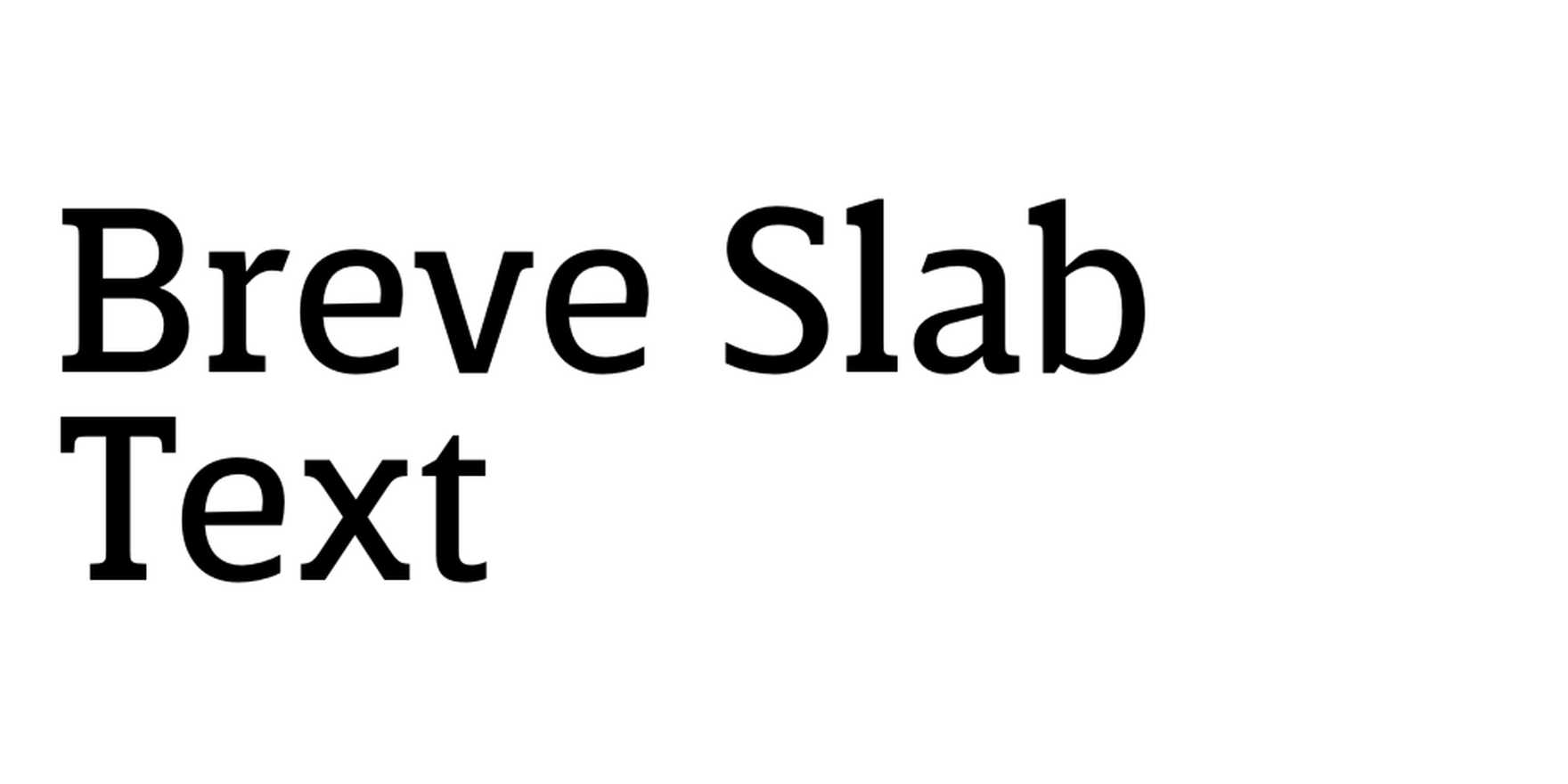 Breve Slab Text in use - Fonts In Use