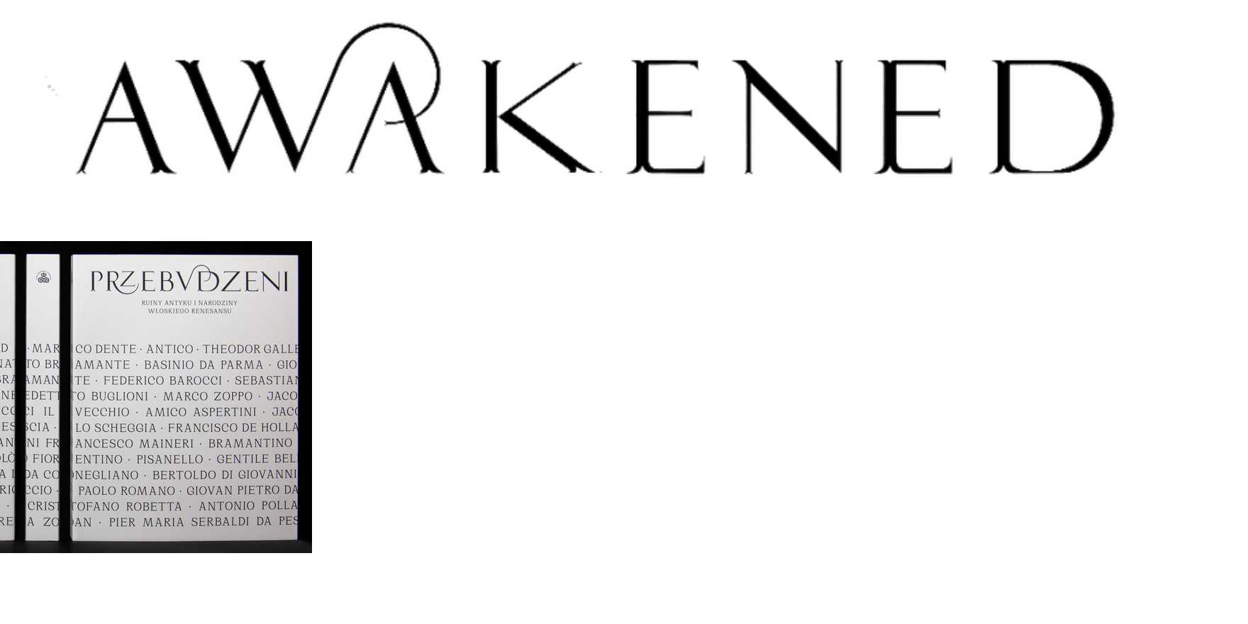 The Awakened in use - Fonts In Use