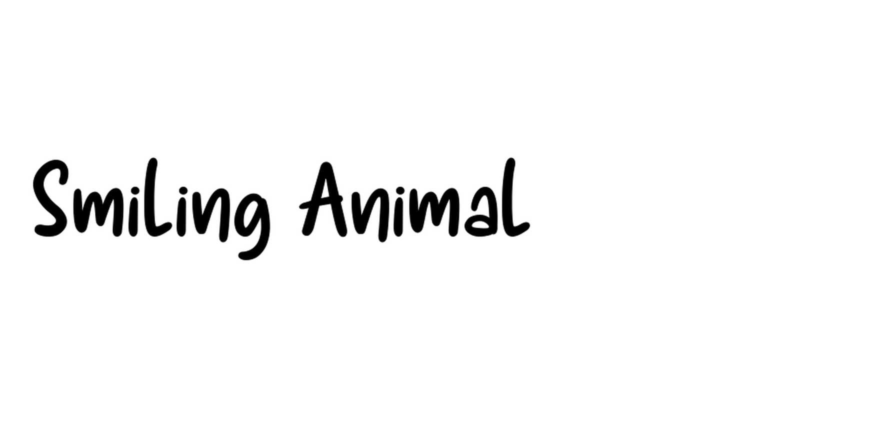Smiling Animal in use - Fonts In Use