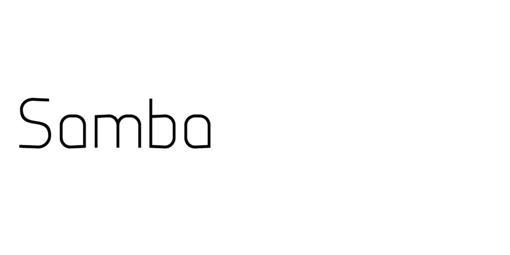 Samba (Font Boutique) in use - Fonts In Use