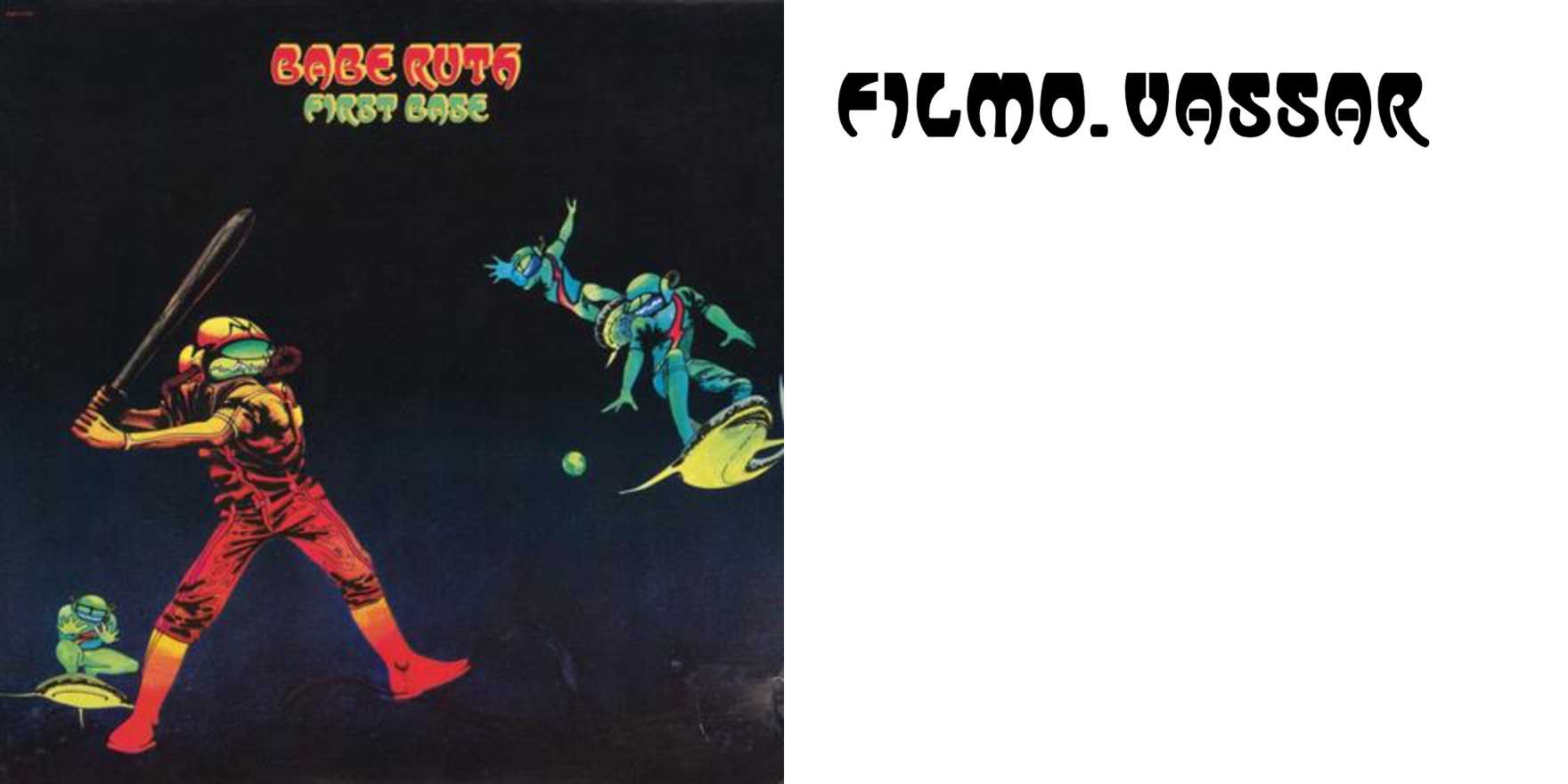 Babe Ruth – First Base album art (North America) - Fonts In Use