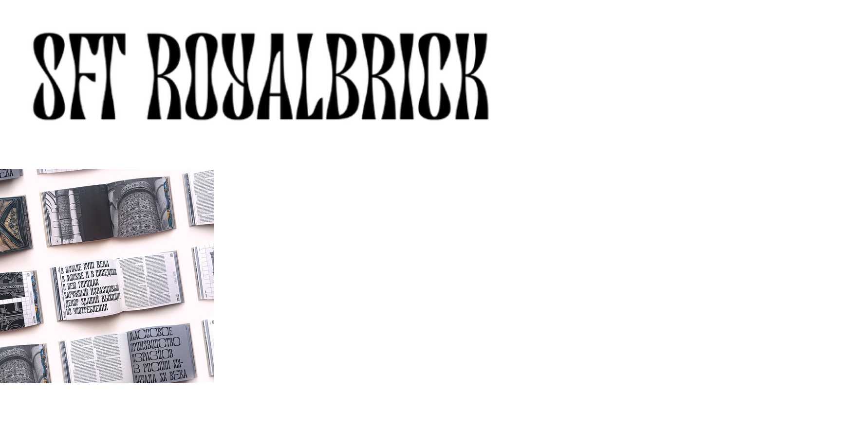 SFT Royalbrick in use - Fonts In Use
