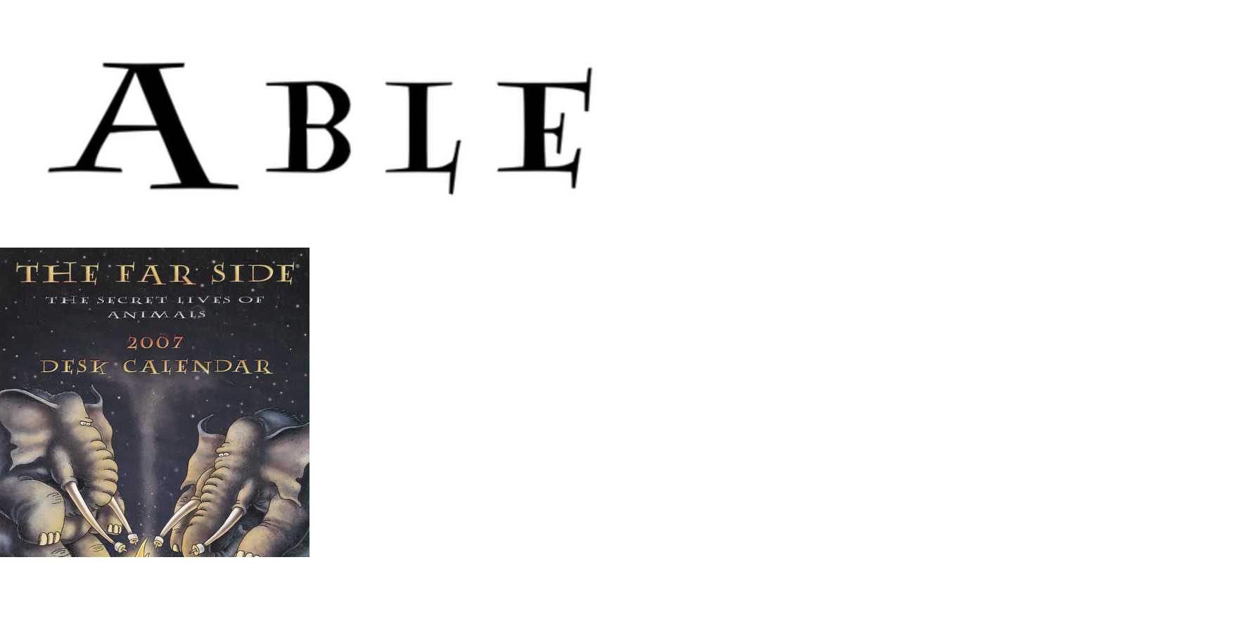 Able in use - Fonts In Use