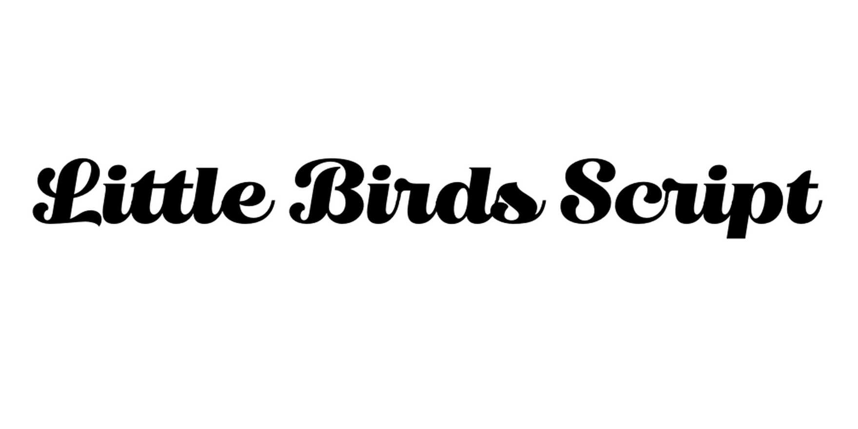 Little Birds Script in use - Fonts In Use