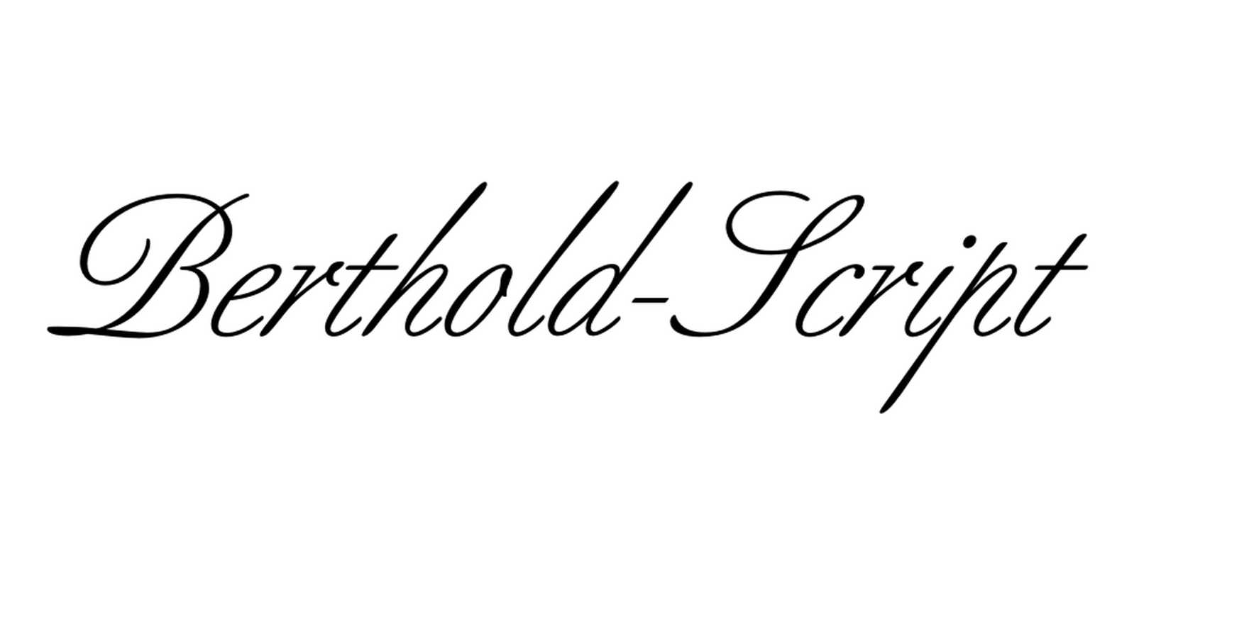 Berthold-Script in use - Fonts In Use
