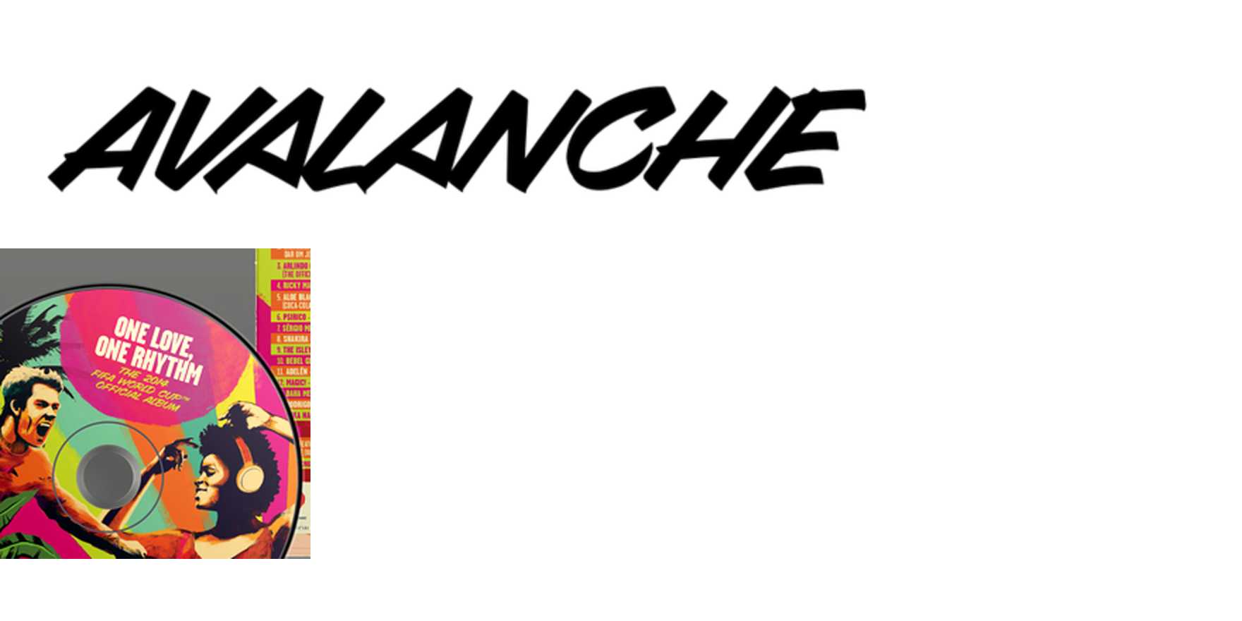 Avalanche in use - Fonts In Use