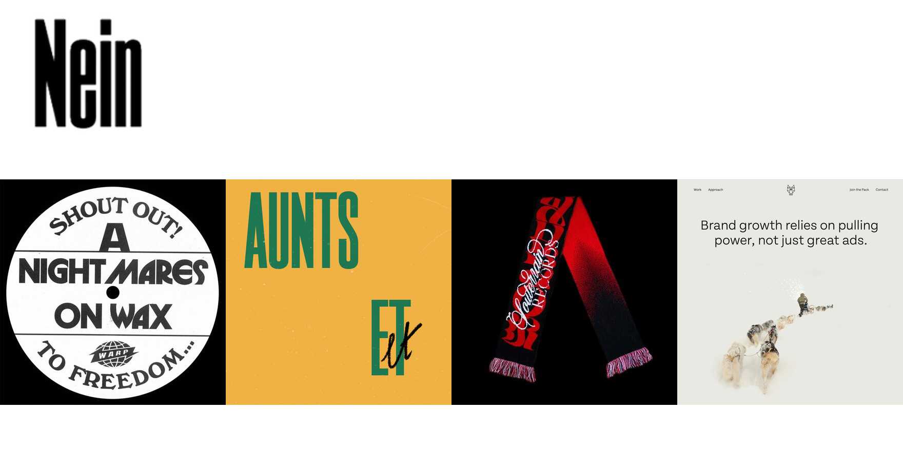 Nein in use - Fonts In Use