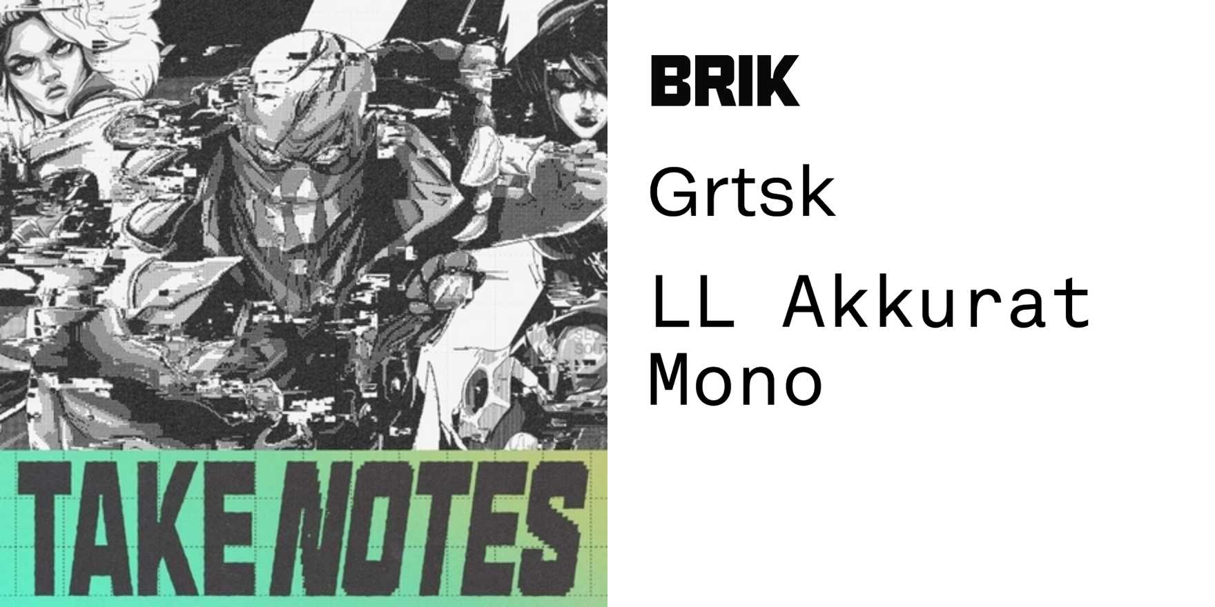 MSI 2022: Take Notes - Fonts In Use