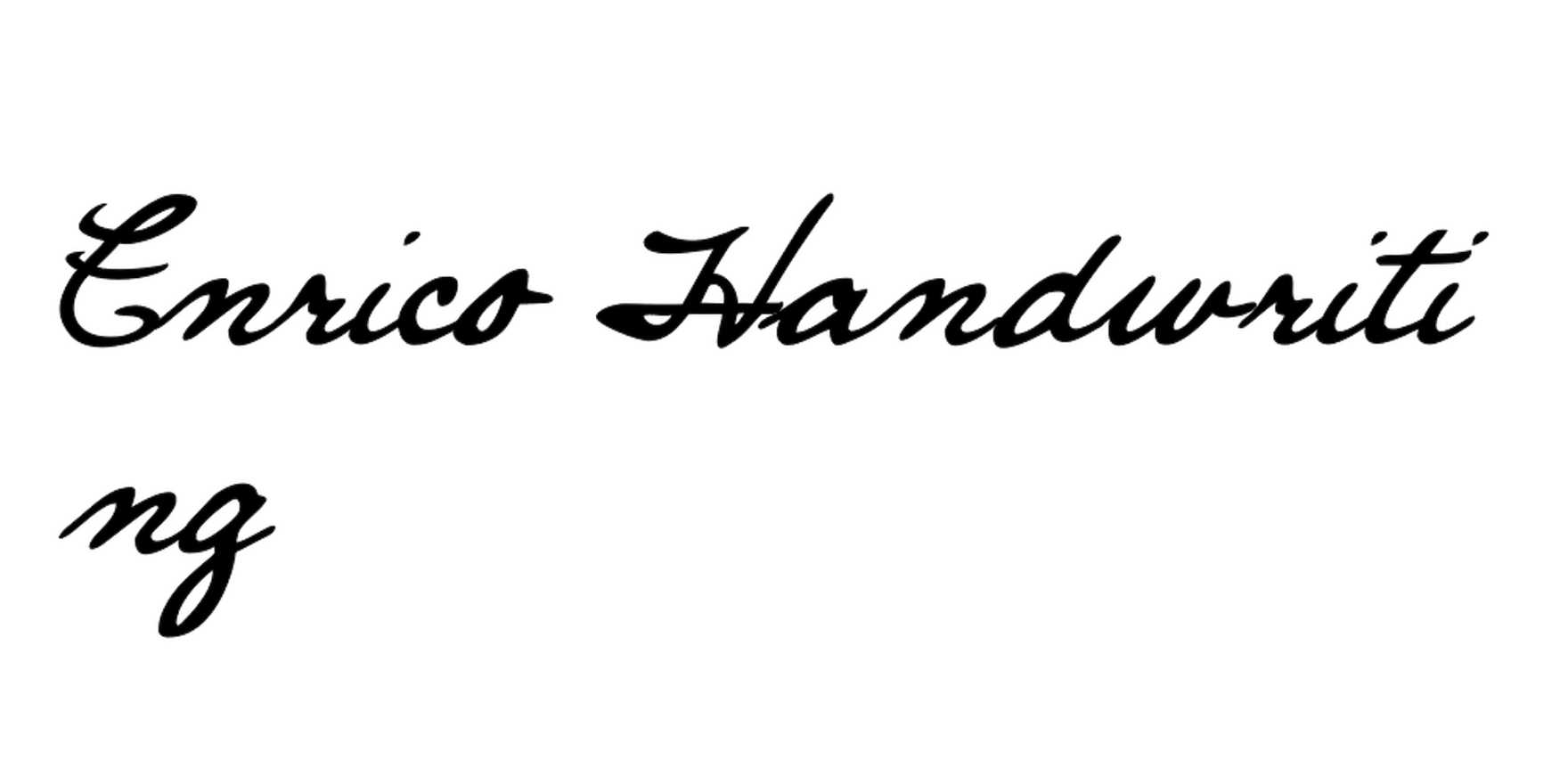 Enrico Handwriting in use - Fonts In Use
