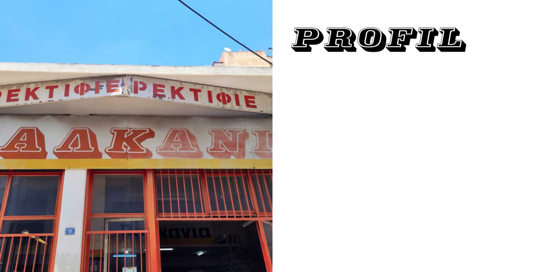 Valkania car repair, Gázi - Fonts In Use